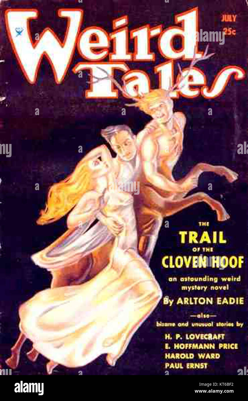 Horror fiction pulp magazine hi-res stock photography and images - Alamy