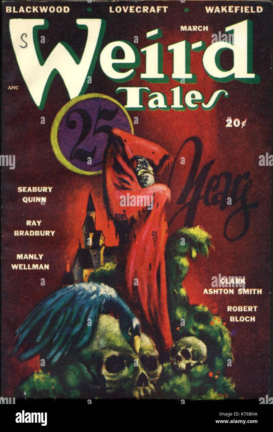'Weird Tales' from March 1948 is an iconic magazine issue known for its ...