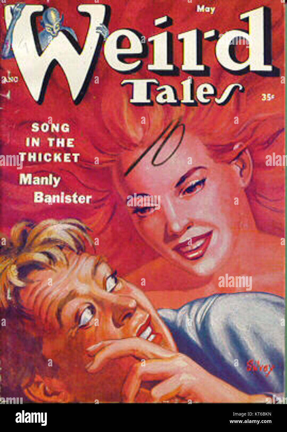 Weird Tales, a prominent American pulp magazine, featured a May 1954 ...