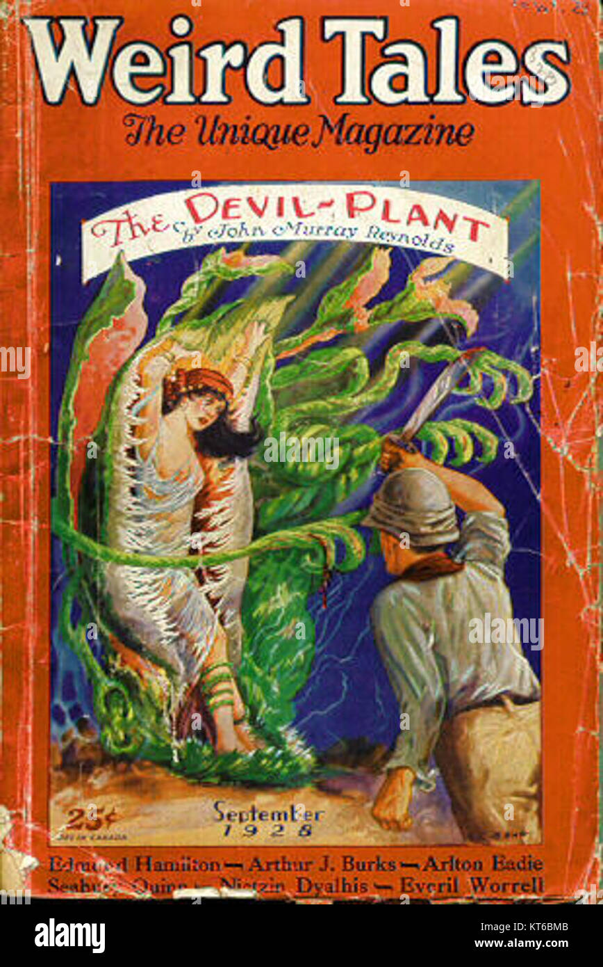 Weird Tales, a renowned American pulp magazine, features stories of ...