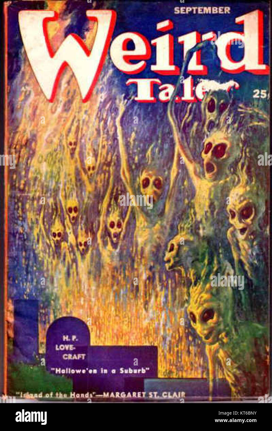 Weird Tales, the renowned pulp magazine from September 1952, features ...