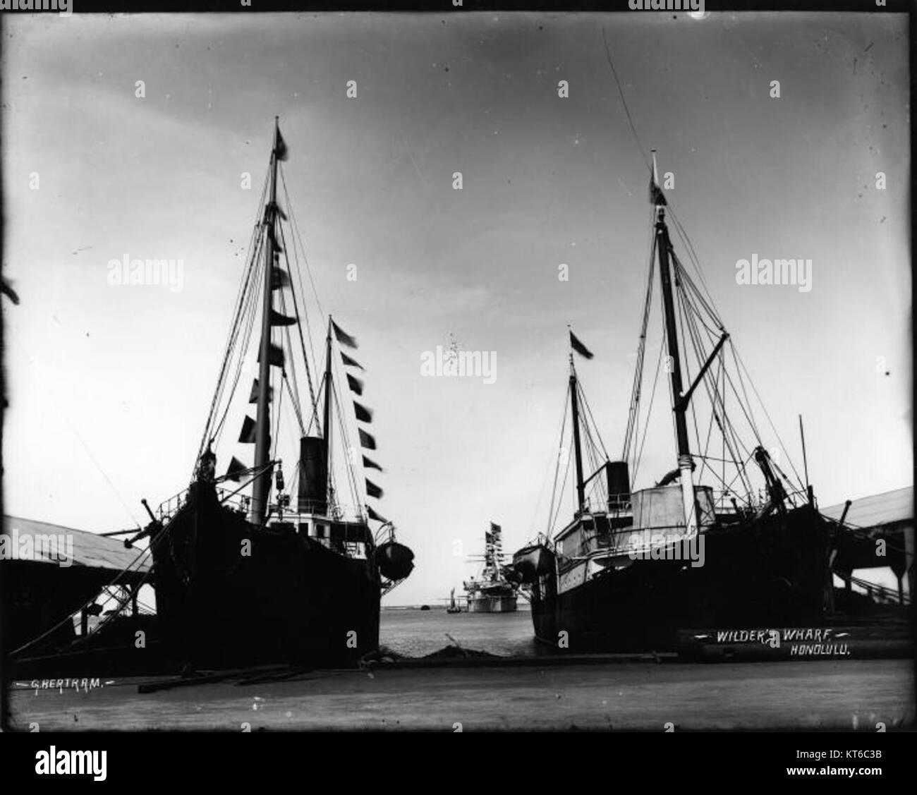 This photograph of Wilder27's Wharf, taken by Brother Bertram, captures ...