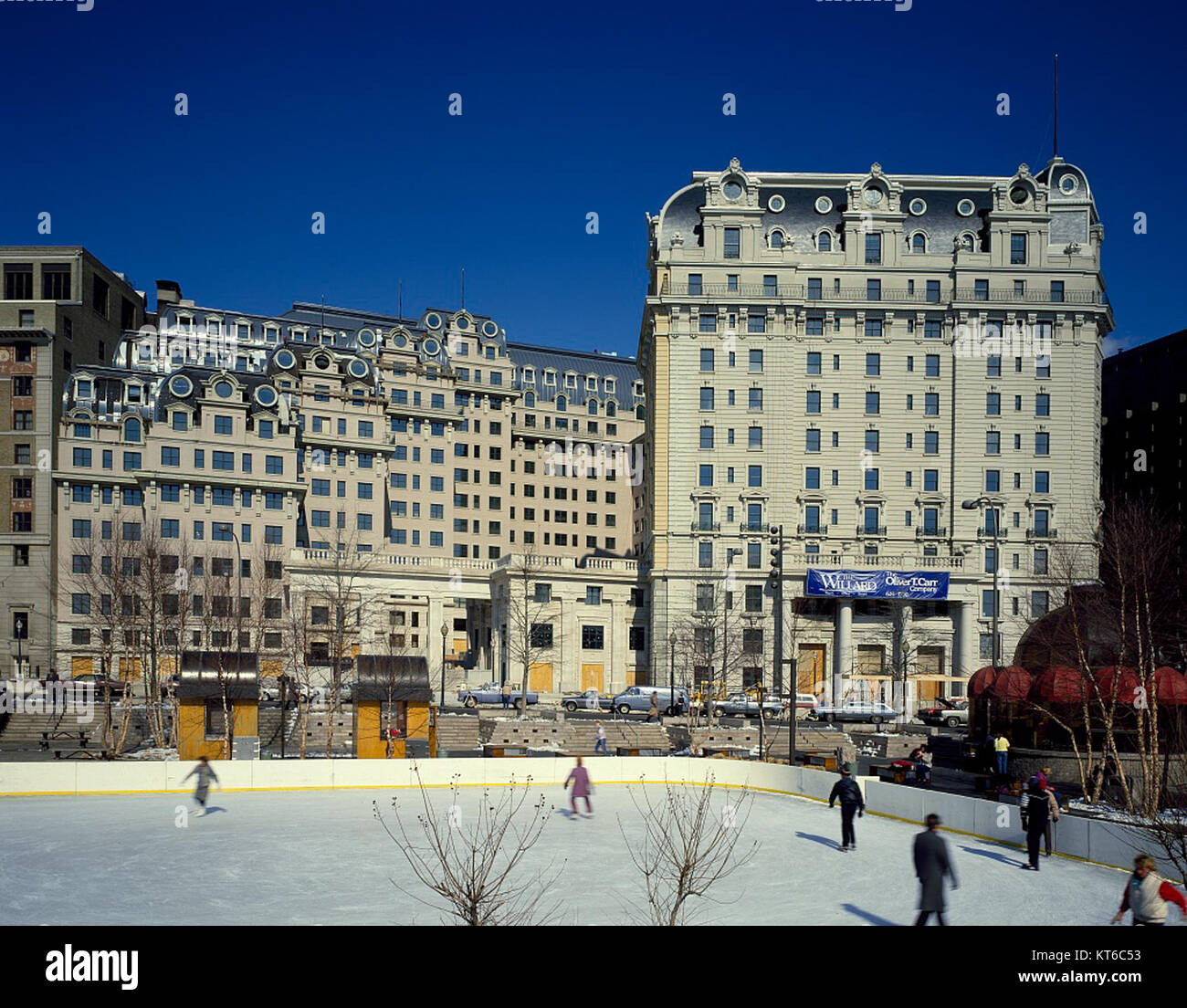 The Willard Hotel, an iconic building in Washington, D.C., is viewed ...