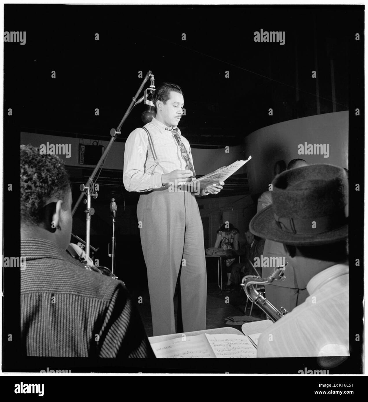 This portrait of Cab Calloway, taken at Columbia studio in New York ...
