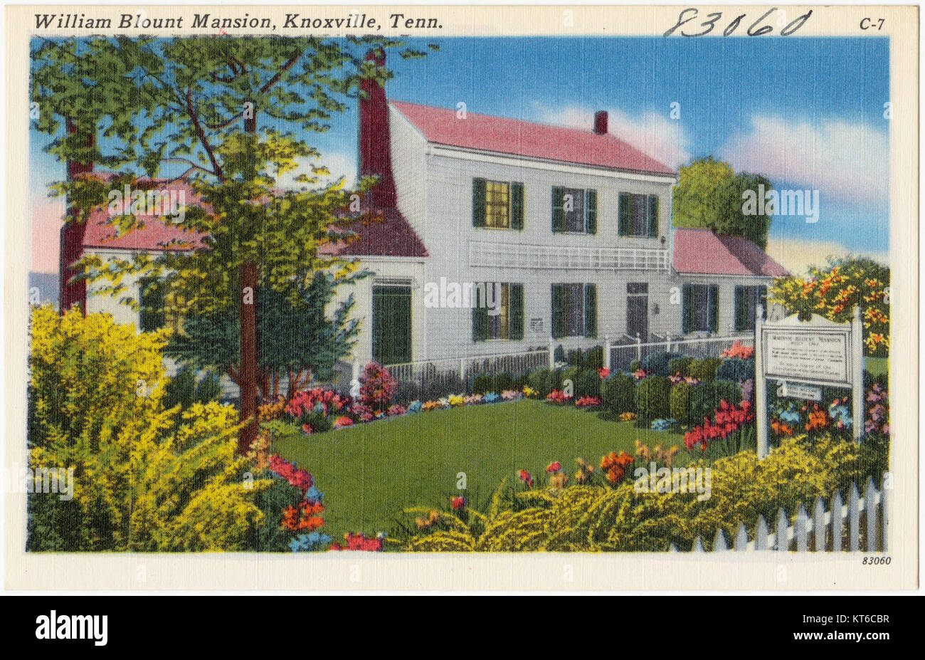 The William Blount Mansion, located in Knoxville, Tennessee, is a ...