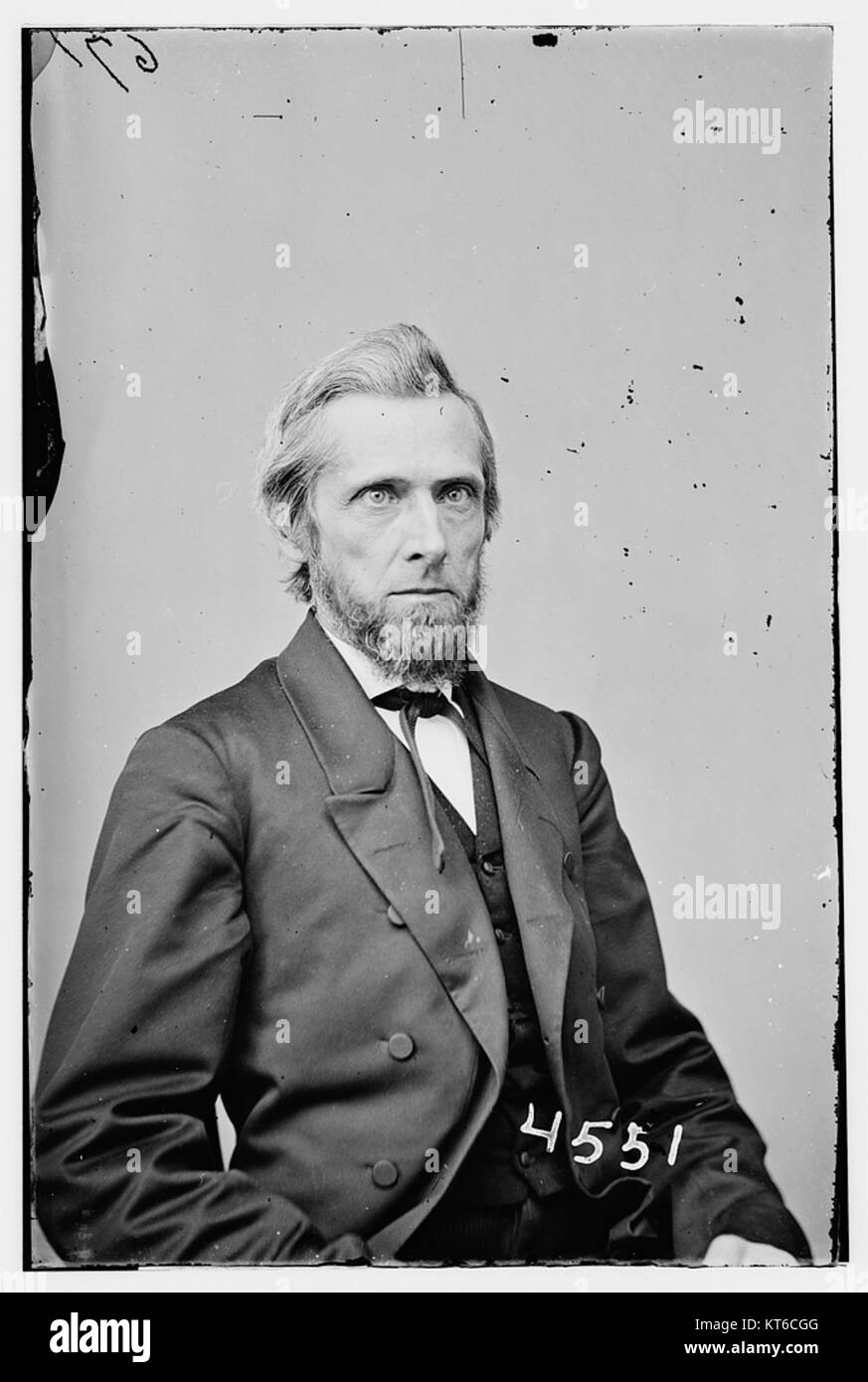 A historical portrait of William H. Randall, captured by the Brady ...