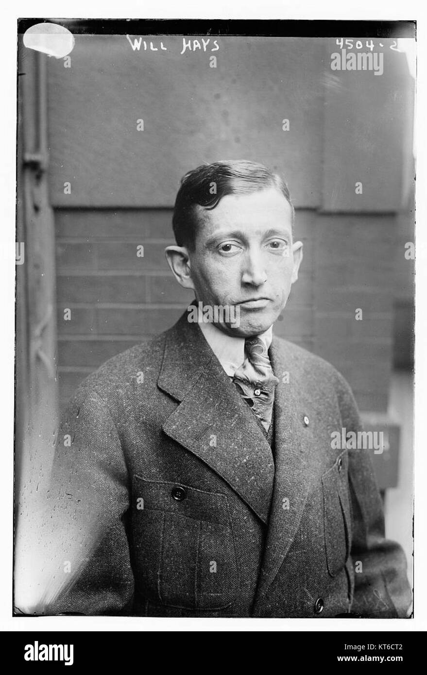 Will Hays was a key figure in the American film industry, known for his ...