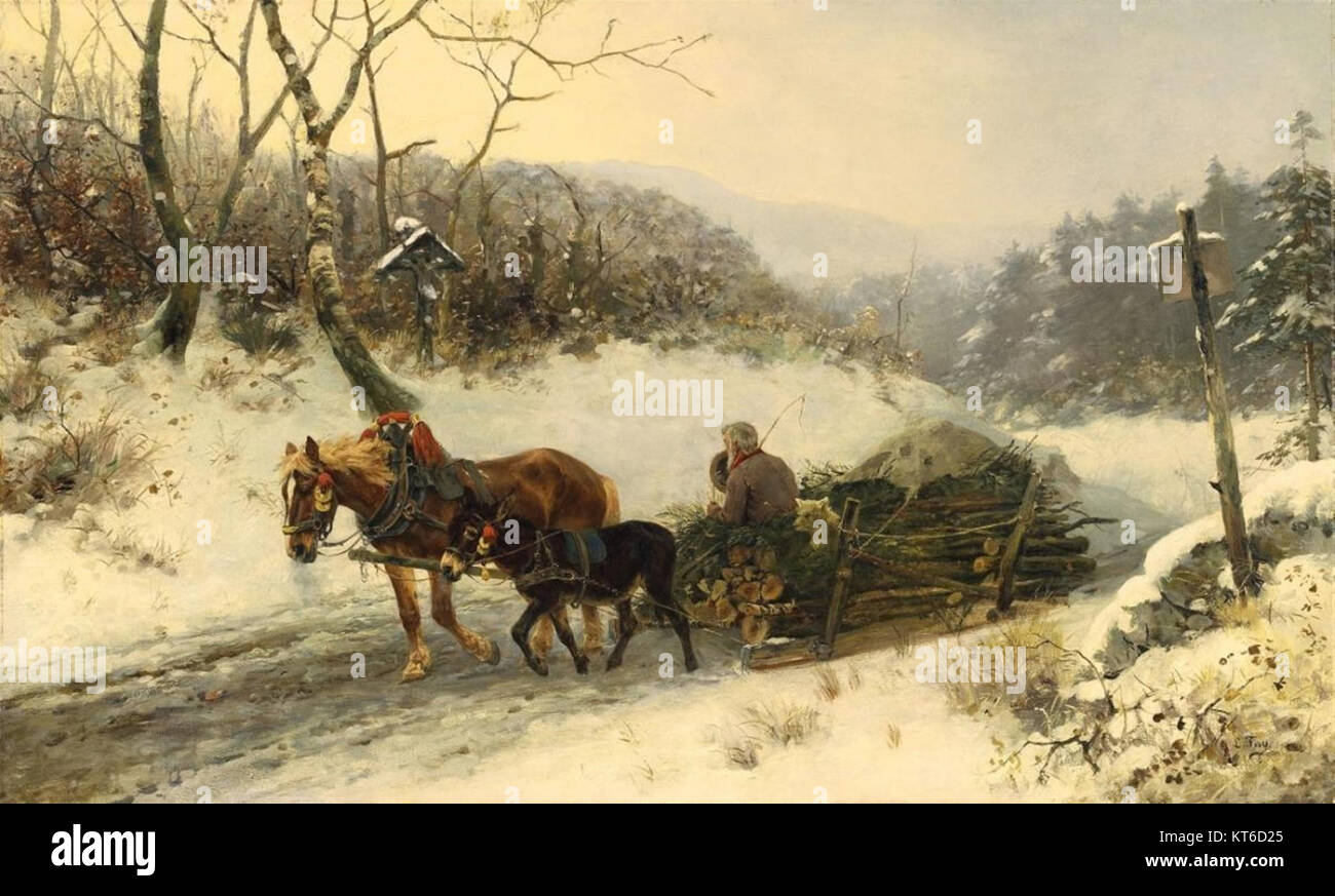 Sledges transportation hi-res stock photography and images - Alamy