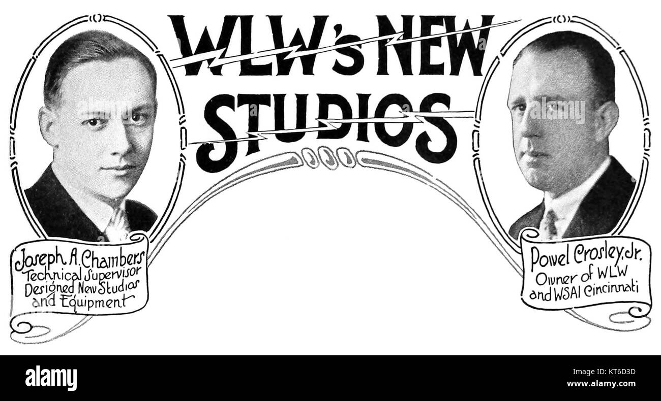 Broadcasting studios 1930s hi-res stock photography and images - Alamy