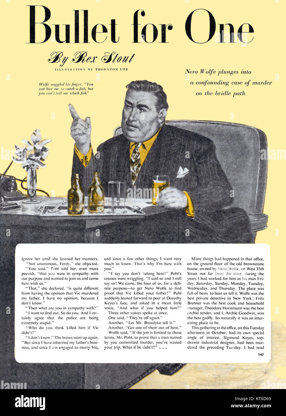 An image of a Wolfe bullet for a one-shot rifle, likely showing the ...