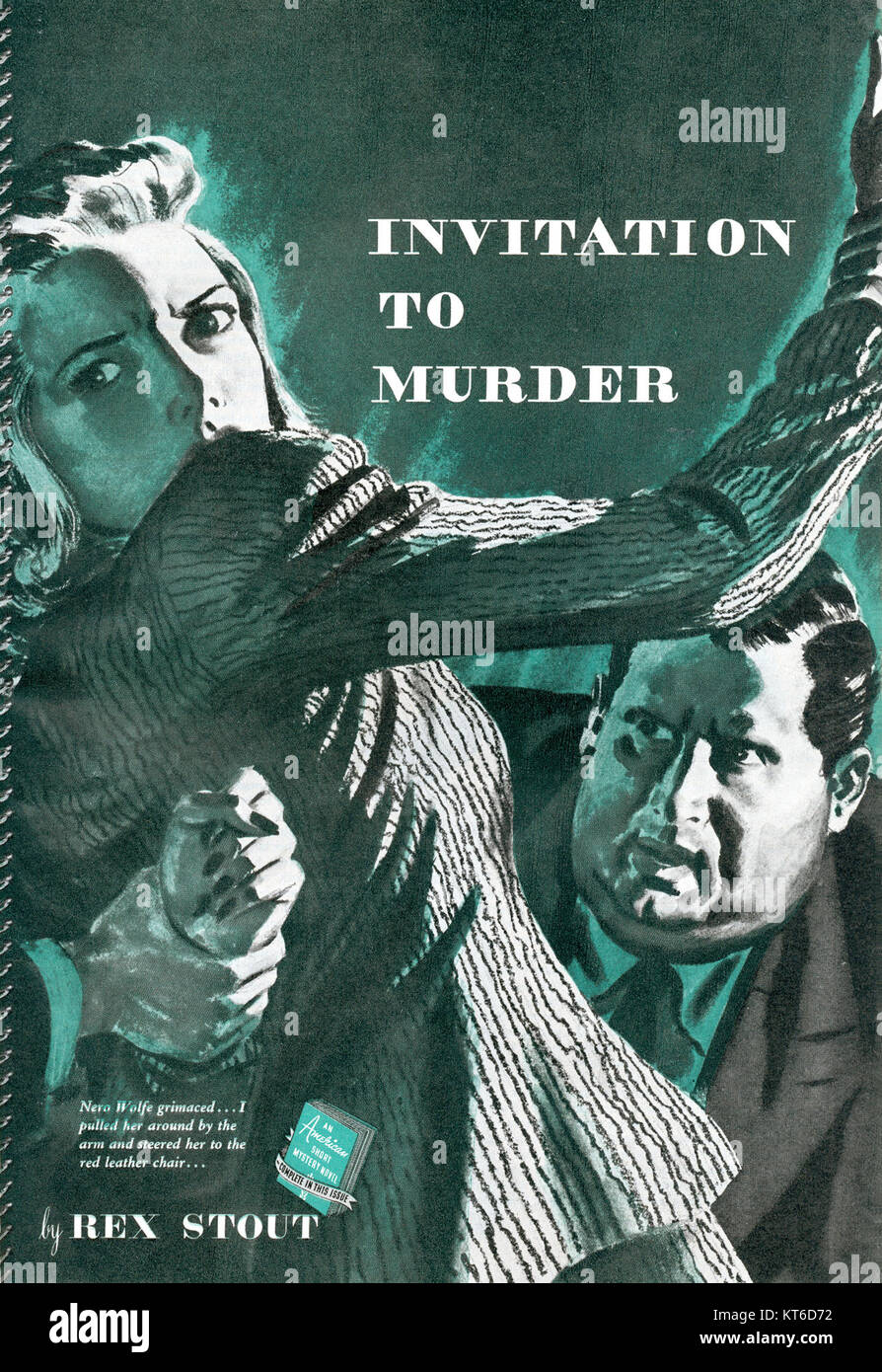 'Invitation to Murder' is a 19th-century work by Wolfe, likely a piece ...