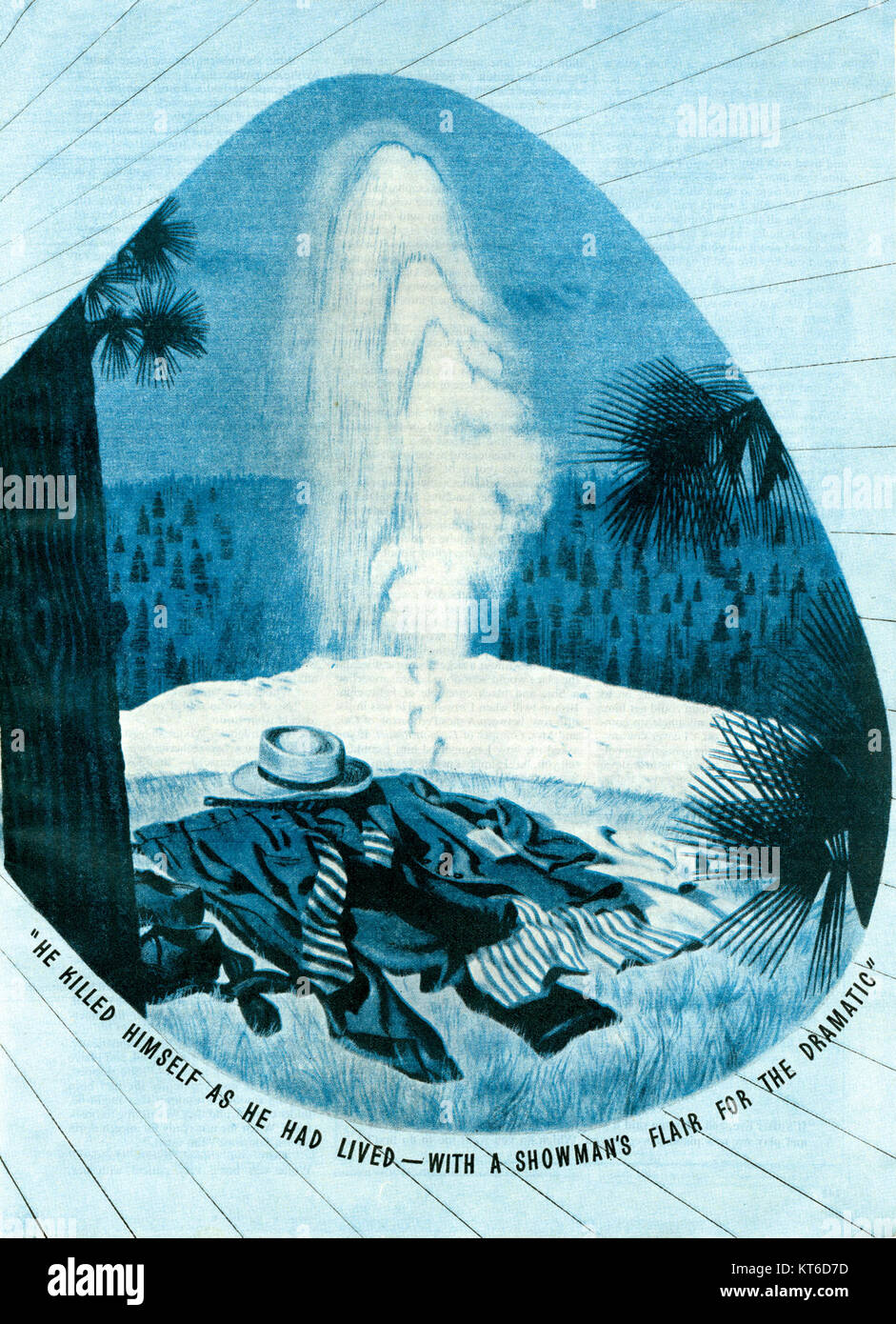 A cropped image of the ‘Wolfe Man Alive’ figure, a representation in ...