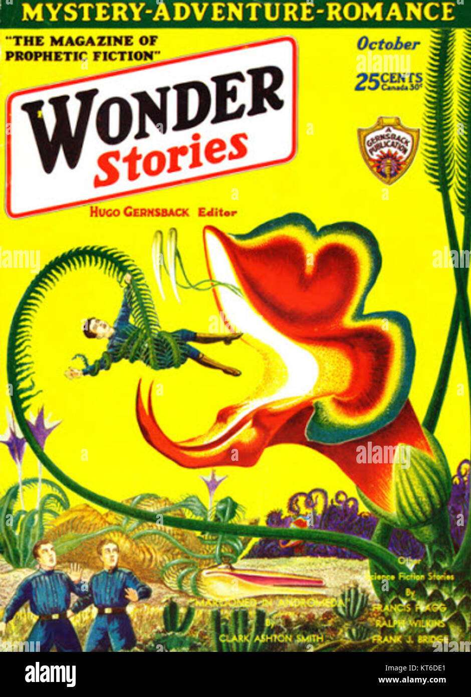Wonder Stories was a science fiction magazine published in 1930. It ...