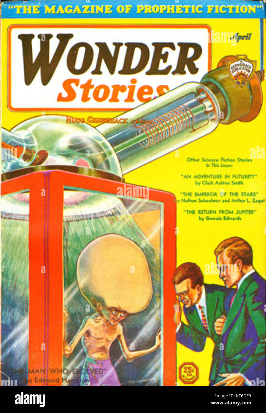 Wonder Stories was a popular science fiction magazine, first published ...