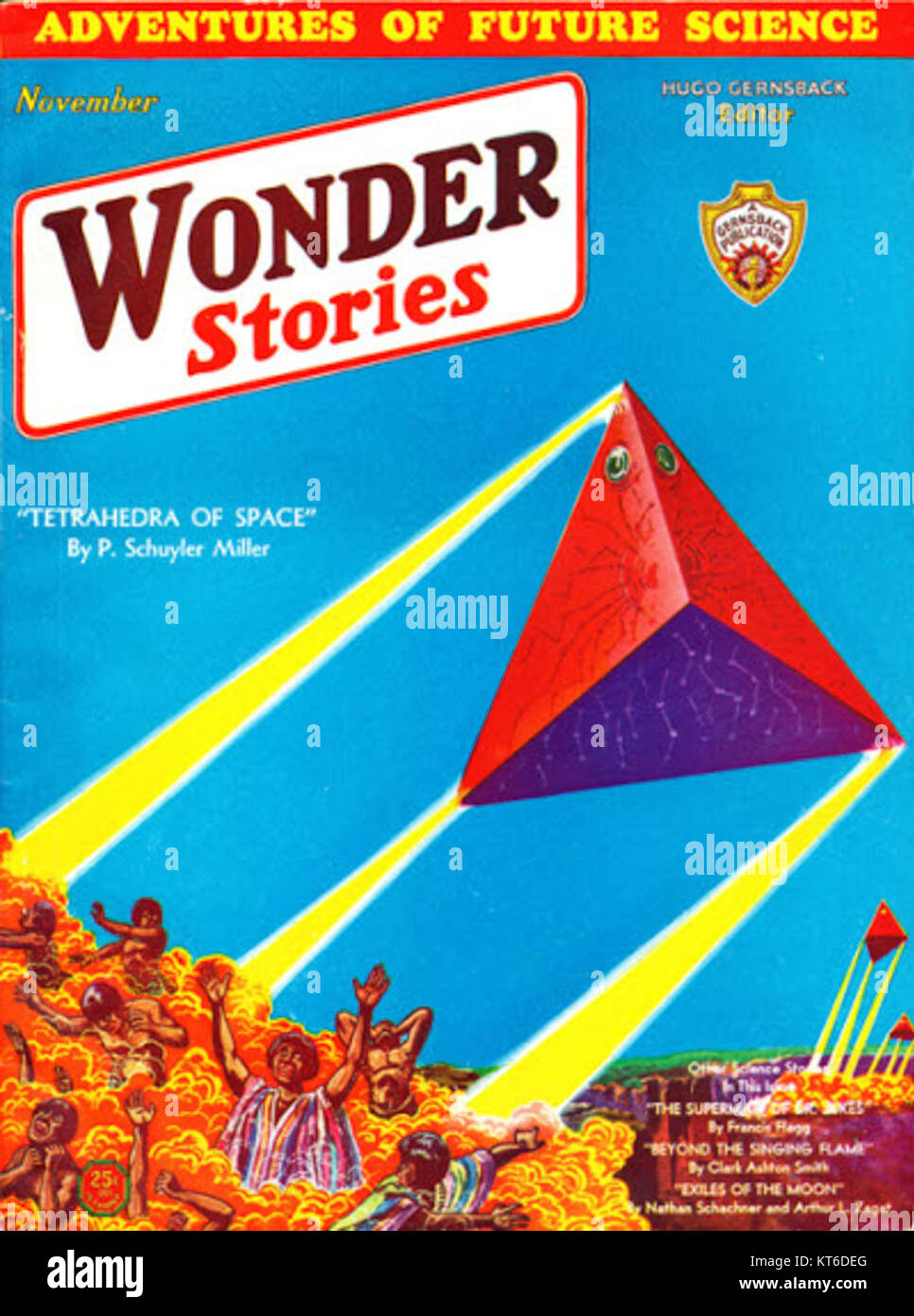 'Wonder Stories' is a science fiction magazine that began publication ...