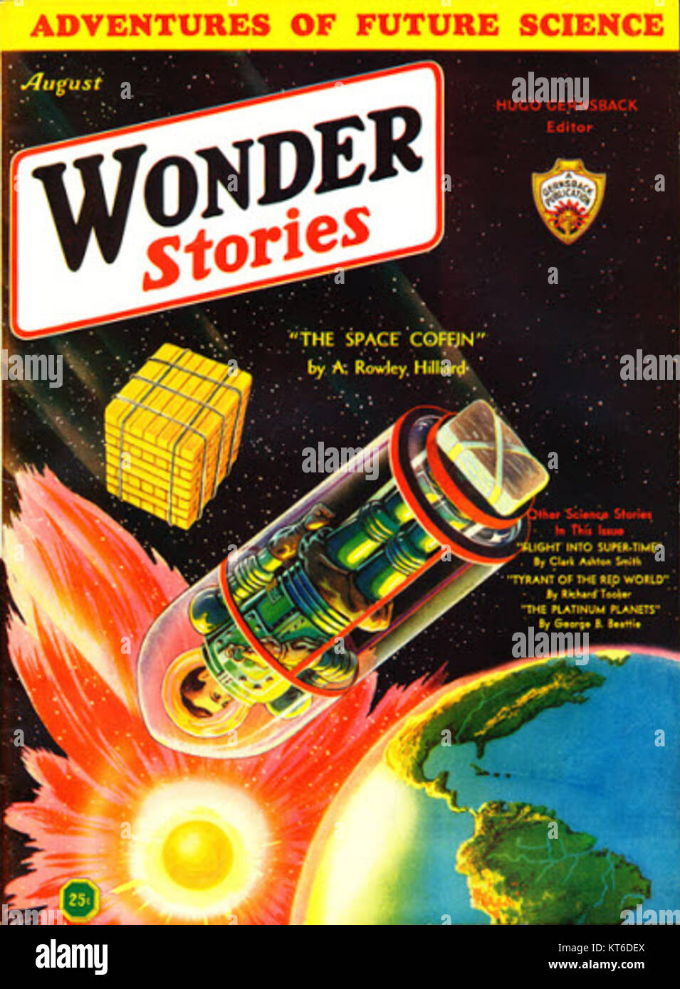 Wonder Stories was a popular science fiction magazine published in the ...