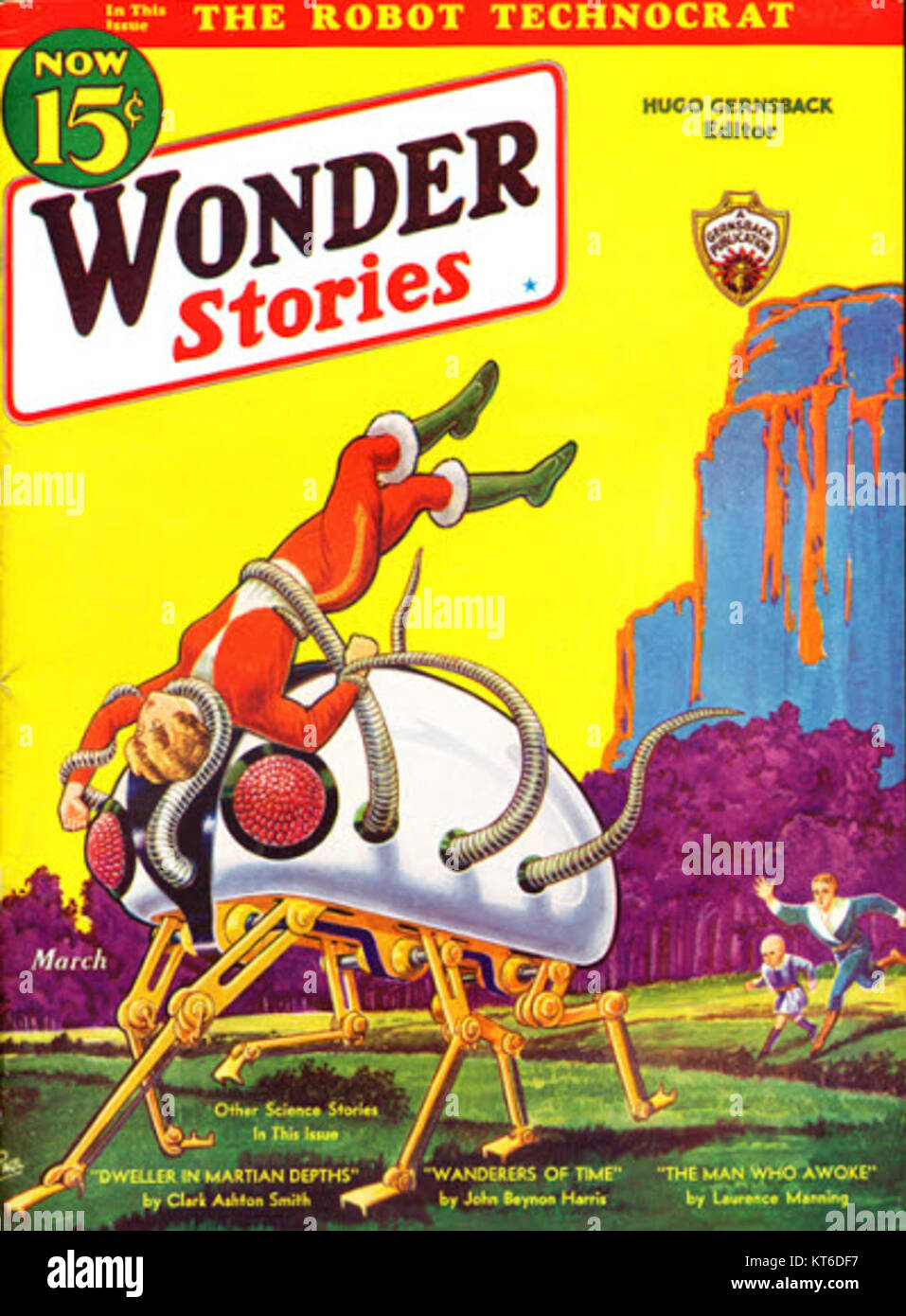 Wonder Stories, a 1933 science fiction magazine, was known for its ...