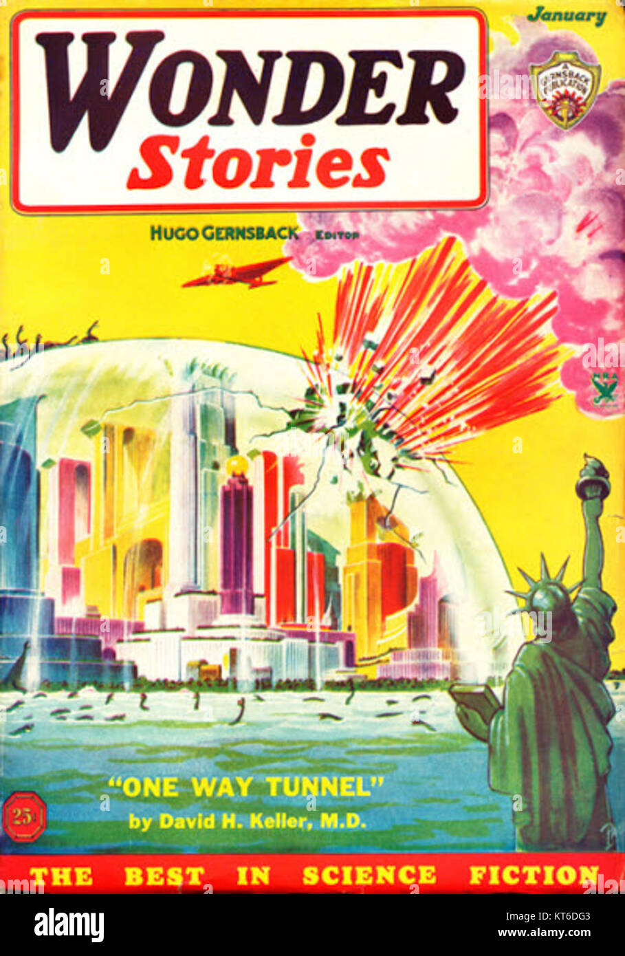 Wonder Stories was a popular science fiction magazine published in 1935 ...