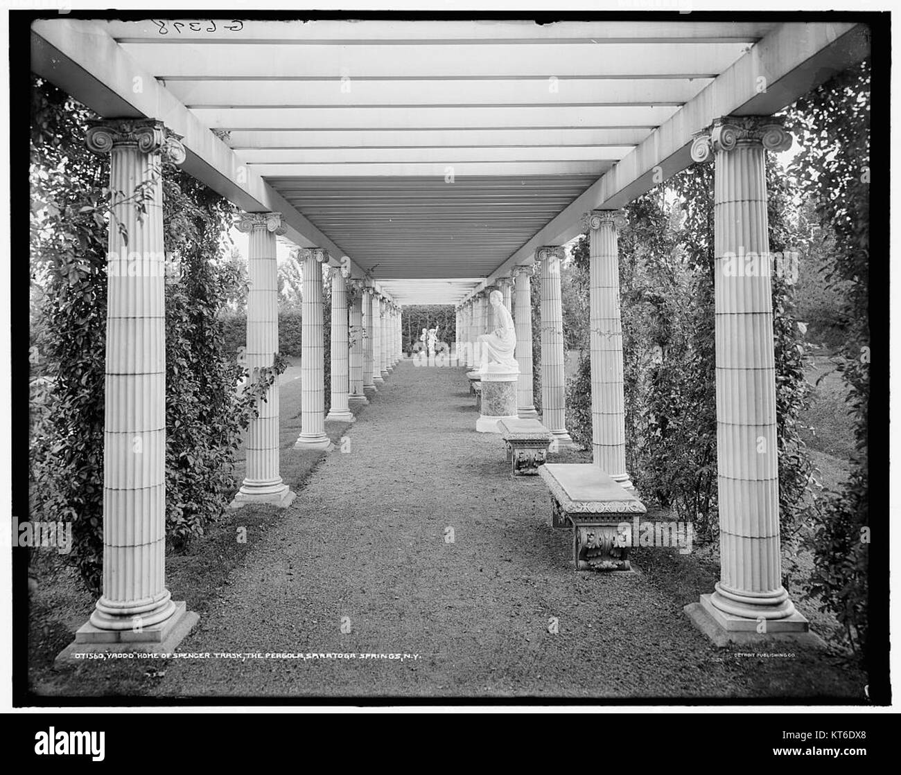 The Yaddo Pergola is a scenic garden feature located at Yaddo, an ...