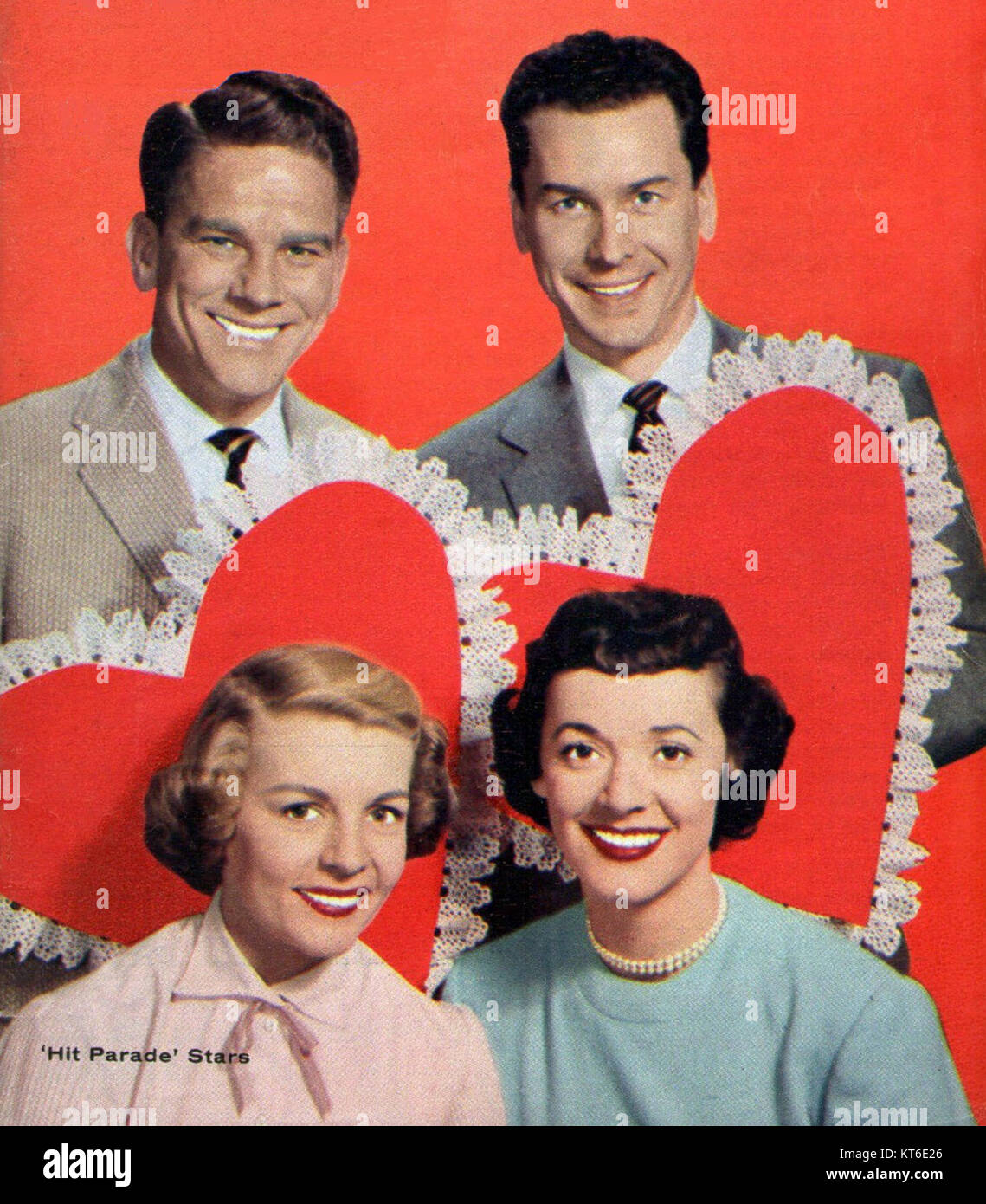 Your Hit Parade cast photo Stock Photo - Alamy