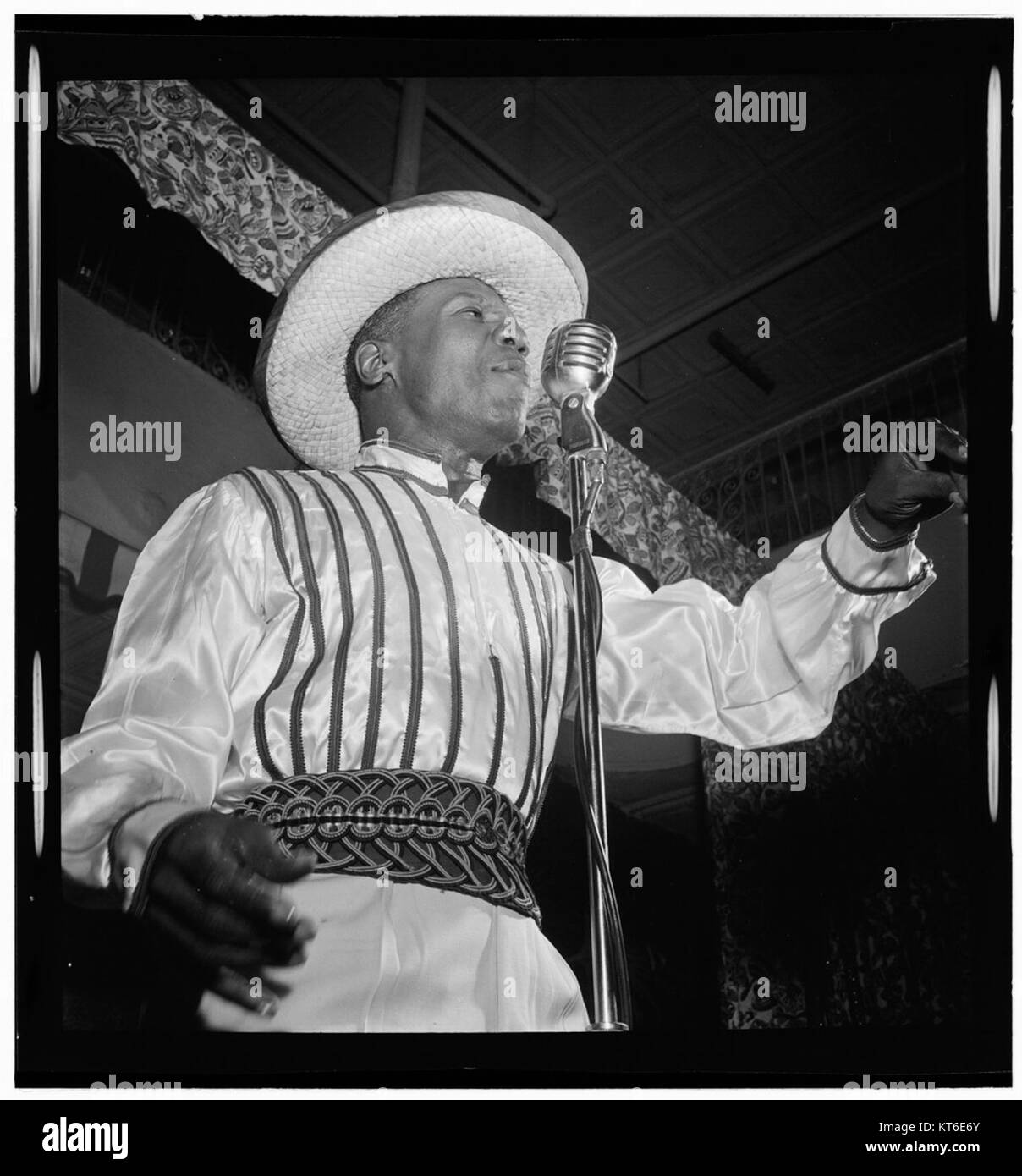 This portrait depicts Calypso, a famous figure in early 20th-century ...