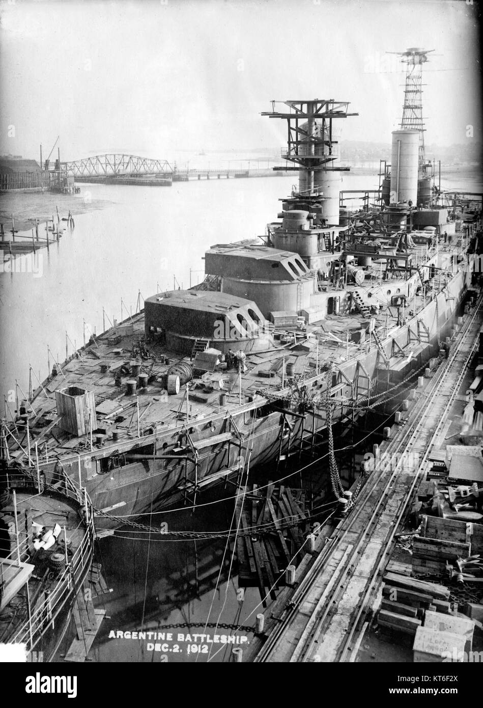 Argentine Rivadavia Class Battleship 1912 Stock Photo - Alamy Argentine Rivadavia Class Battleship 1912 Stock Photo - Alamy