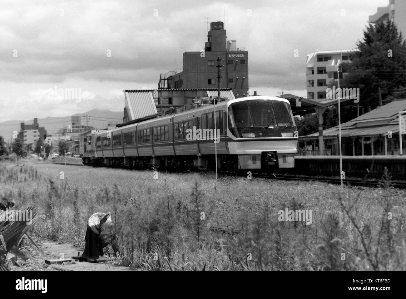 The Ariake Express is a high-speed train operating in Japan, pictured ...
