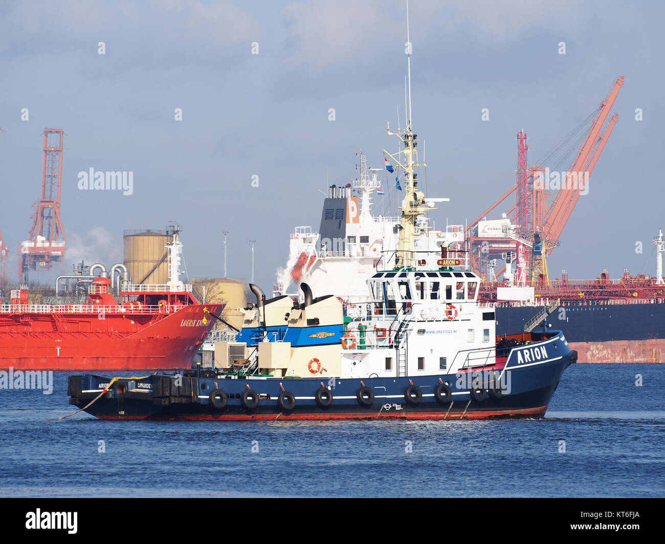 The Arion, registered under IMO number 7528491, is a vessel seen at the ...