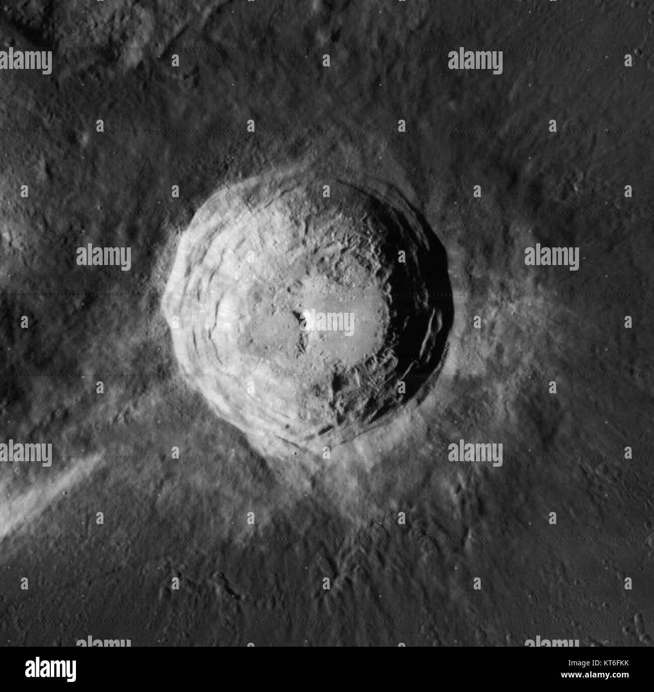 Aristarchus crater is a prominent lunar impact crater located on the ...