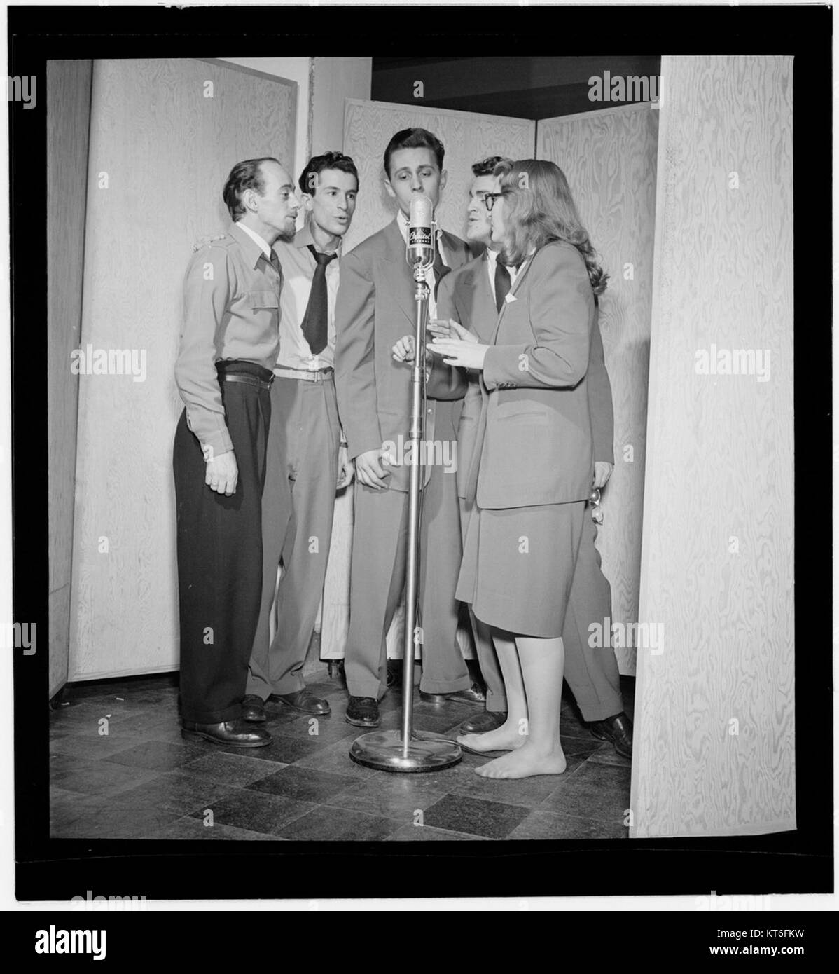 This portrait, captured in January 1947, features individuals Dave ...