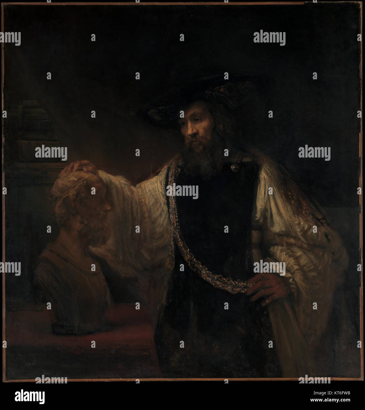 Aristotle painting hi-res stock photography and images - Alamy