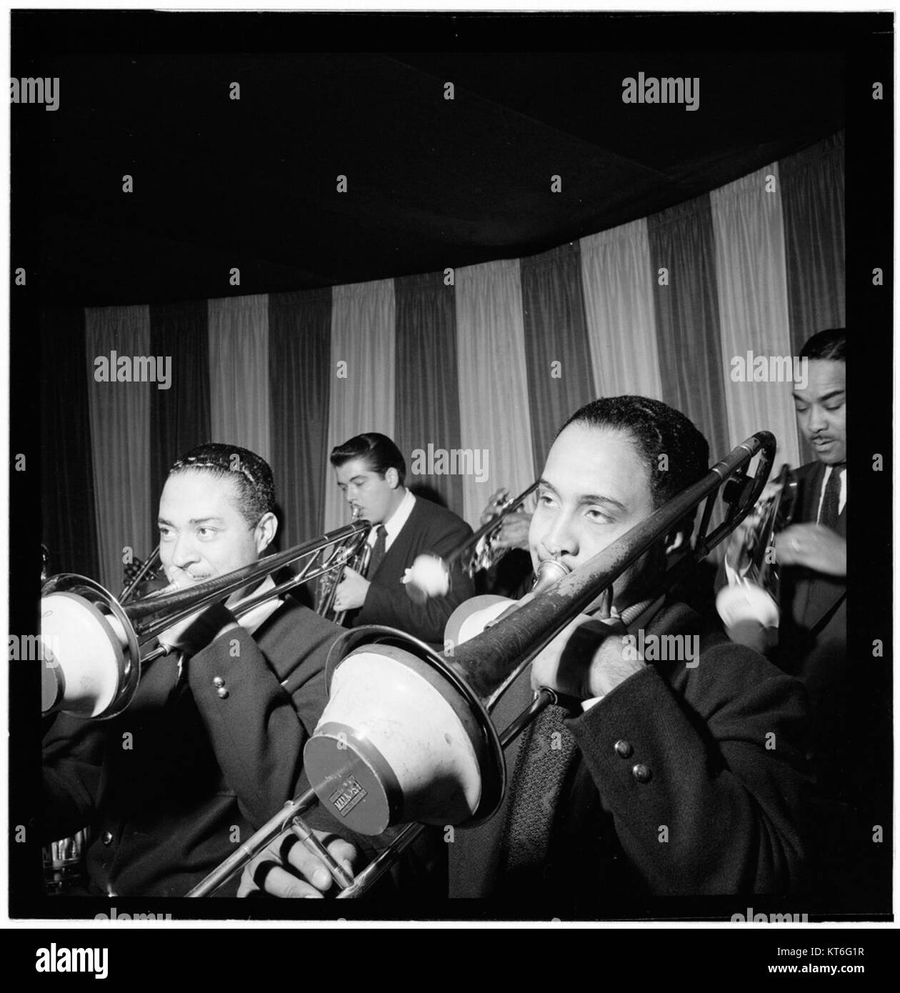 (Portrait of Dicky Wells and Henry Wells, Eddie Condon's, New York, N.Y ...