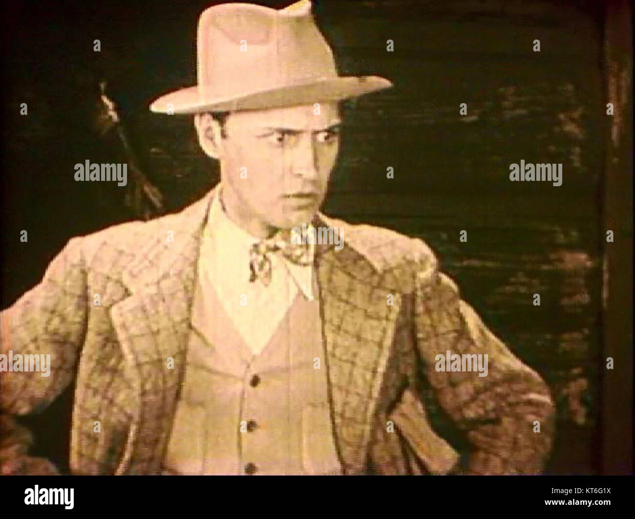 A promotional image from the 1928 film *Arizona Days*, starring Jack ...