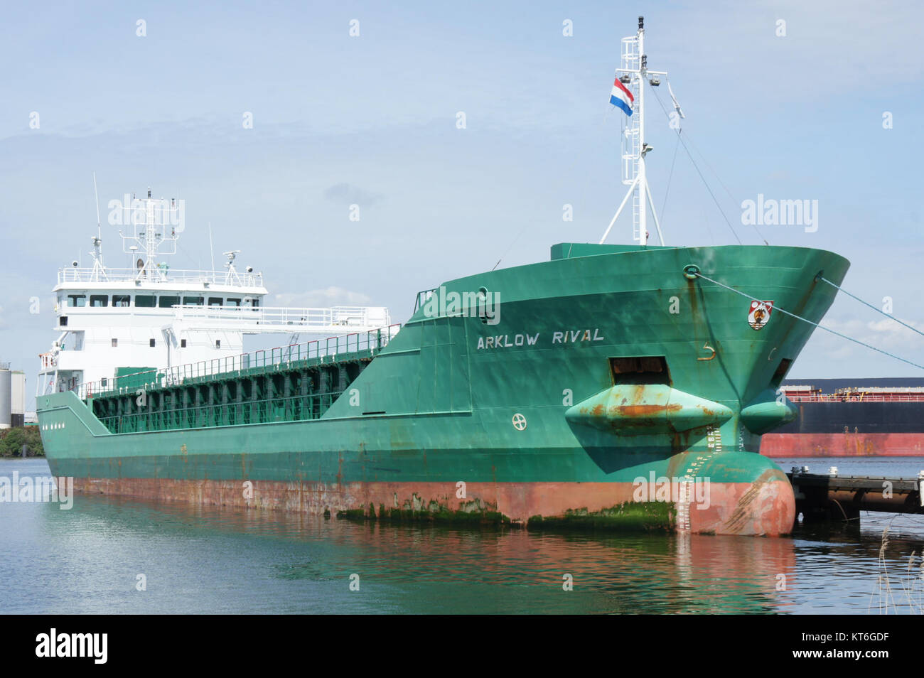 The Arklow Rival, IMO number 9344514, is a vessel seen at Minervahaven ...
