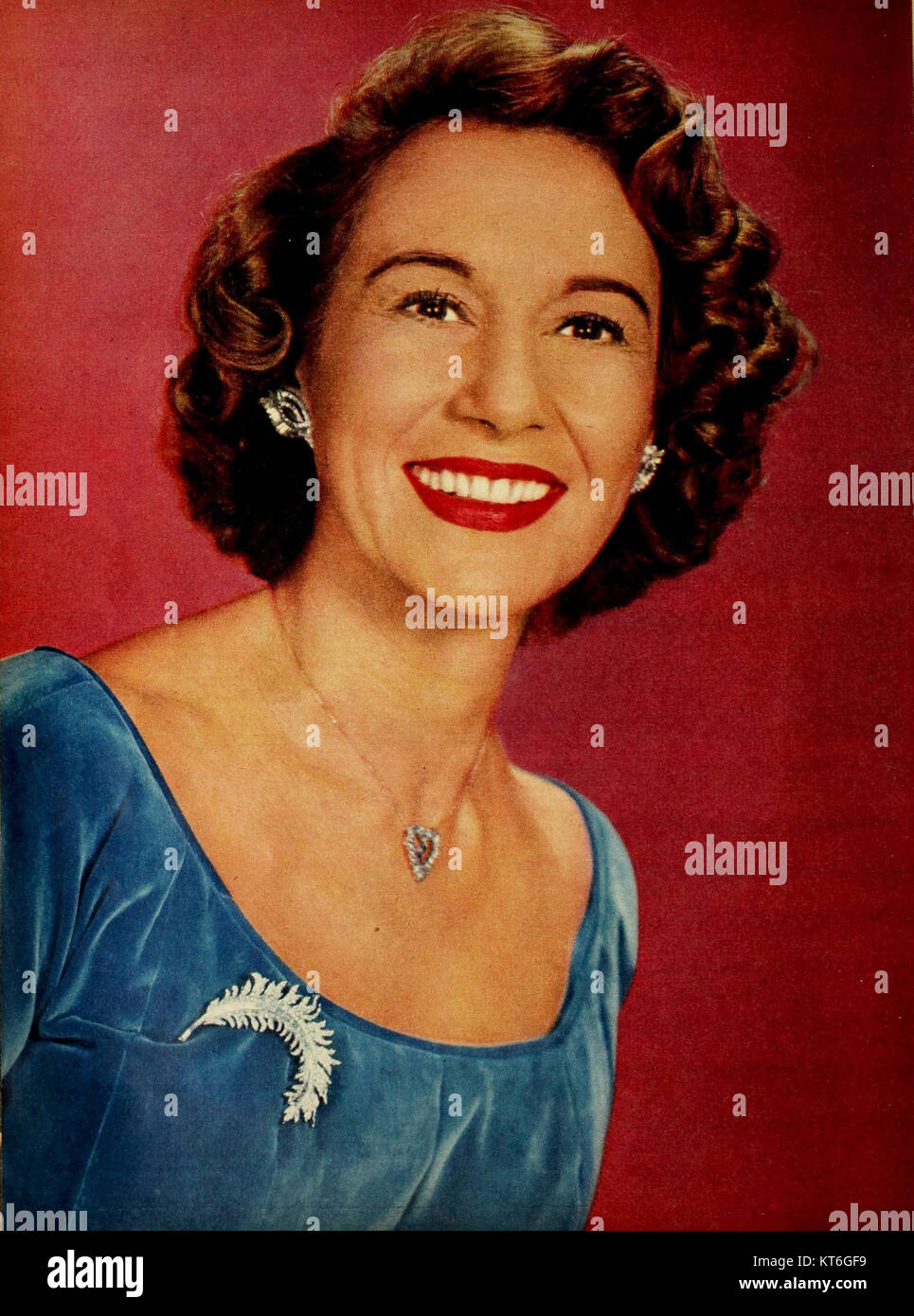 Arlene Francis, a well-known television and radio personality, appeared ...