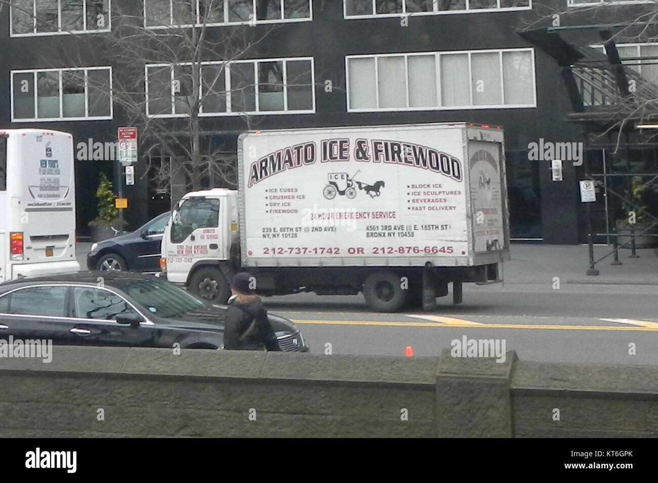 The Armato Ice & Firewood truck is a historical vehicle used in the ...