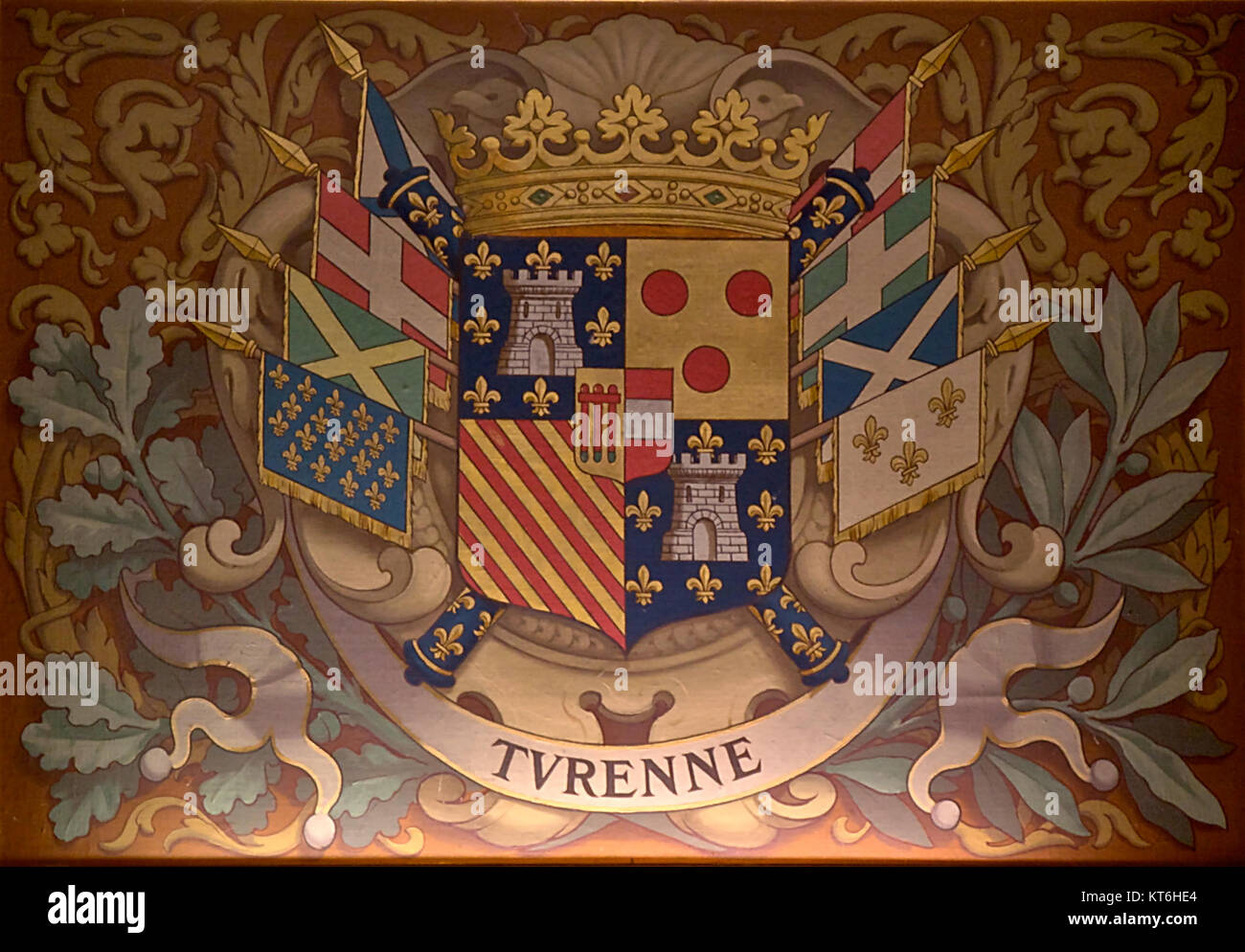 The Armoiries Turenne is a heraldic emblem associated with the Turenne ...