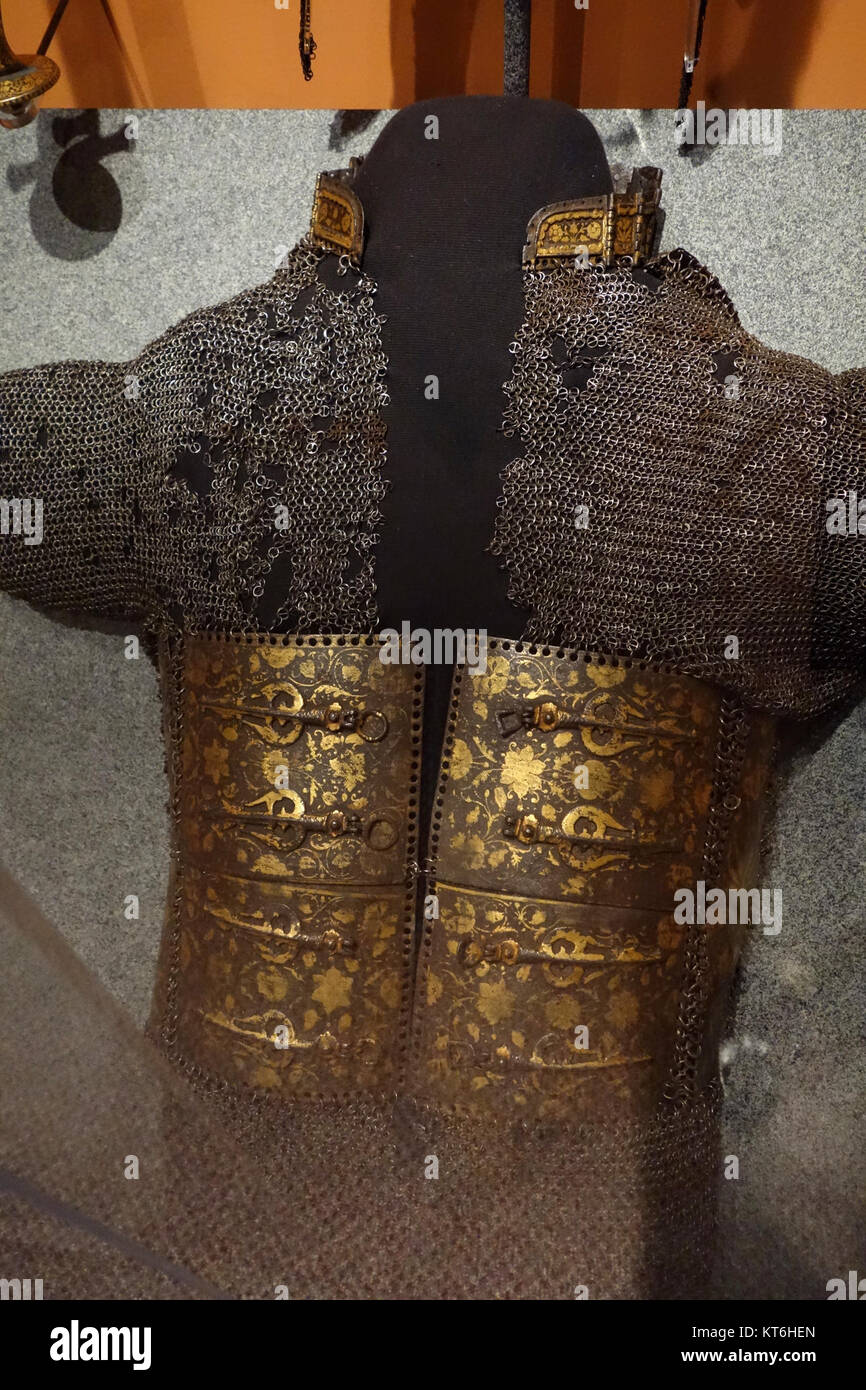This 19th-century North Indian armor, housed at the Glenbow Museum, is ...