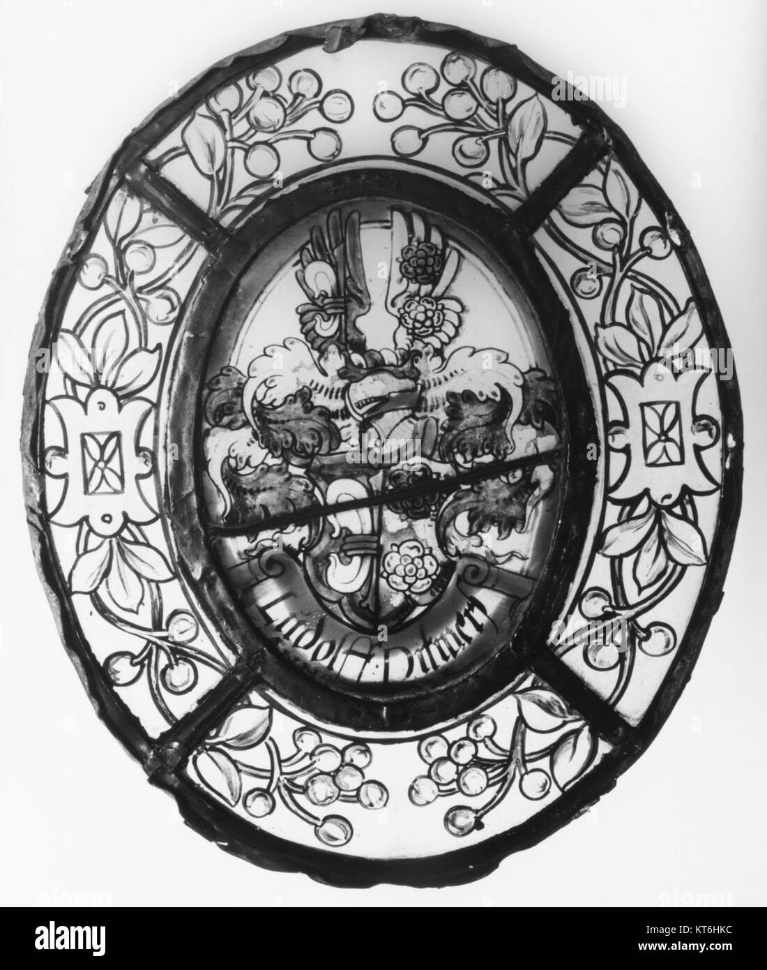 An armorial panel in the collection of the Metropolitan Museum of Art ...