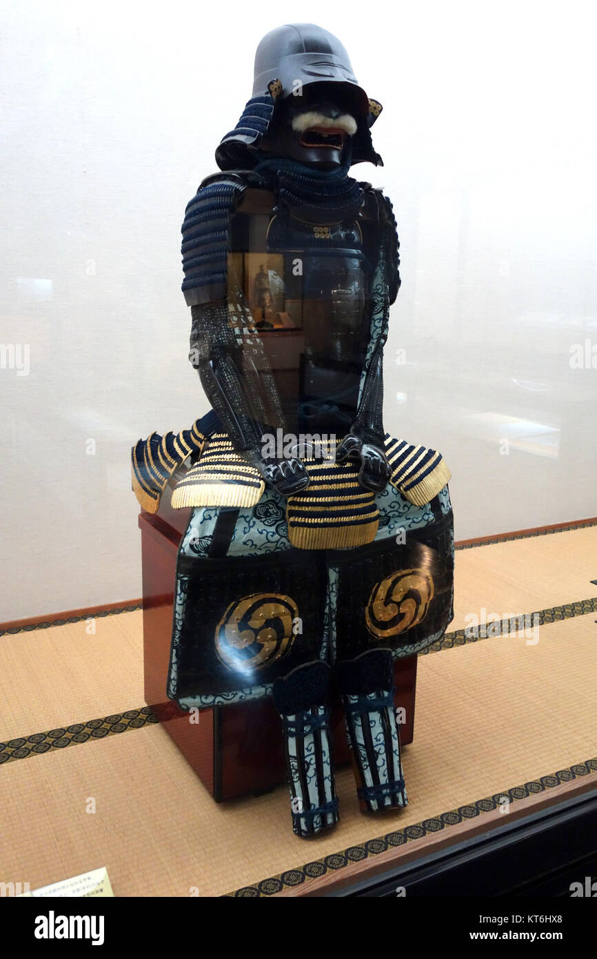The Armor 1 at the Sanada Treasure Museum in Nagano, Japan, showcases a ...