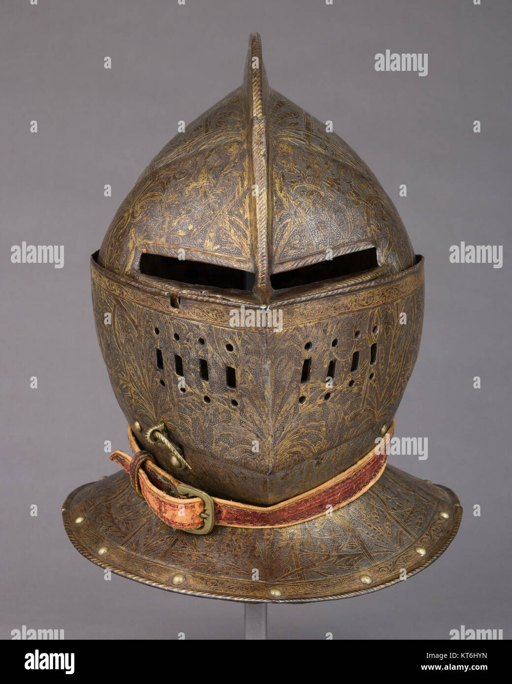 This piece of armor, designed for heavy cavalry, is part of the MET ...