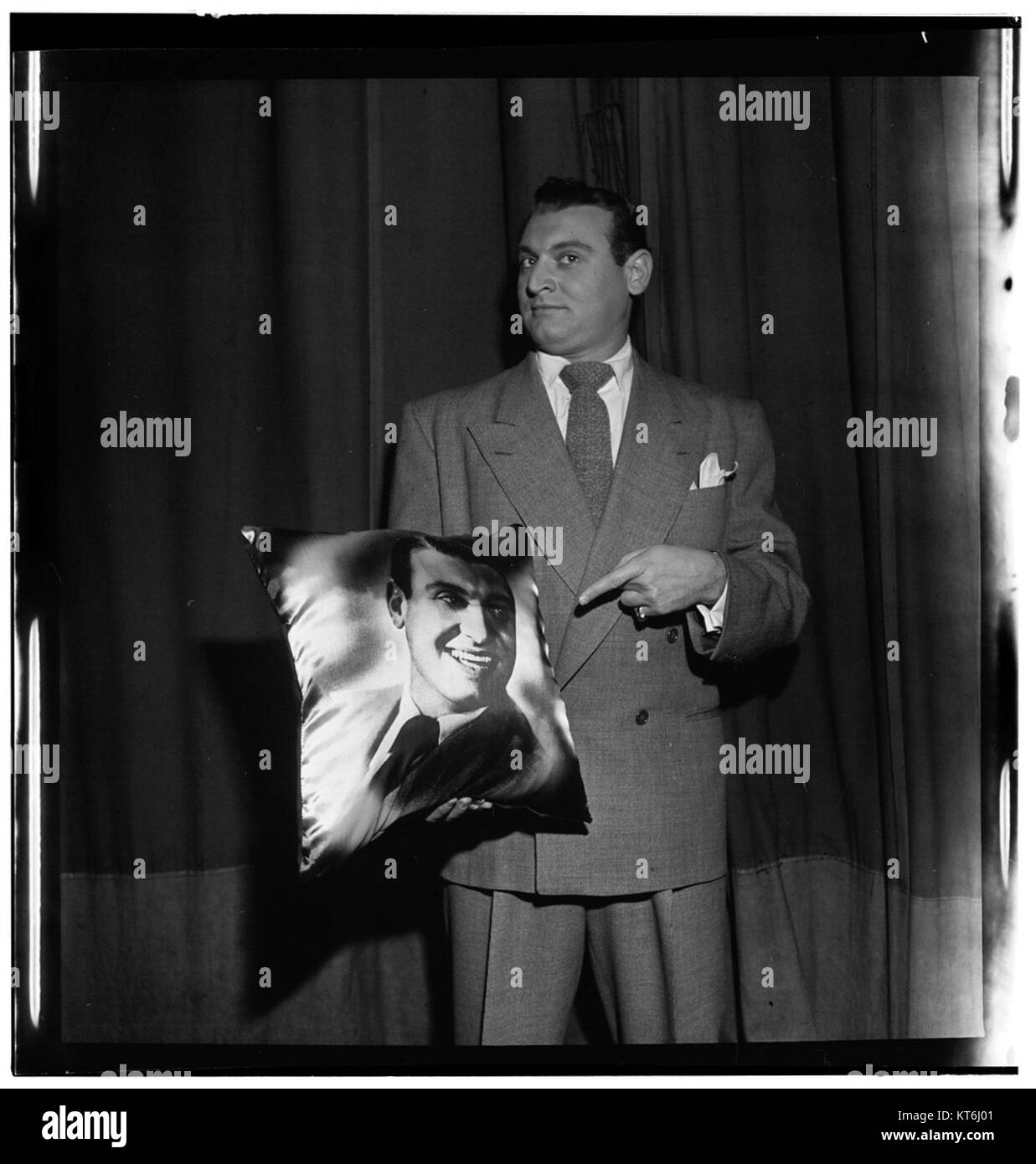 This portrait of Frankie Laine, an American singer, was taken in New ...