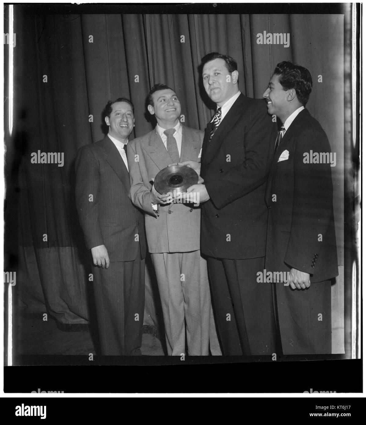 A portrait of Frankie Laine, an American singer, taken in New York City ...