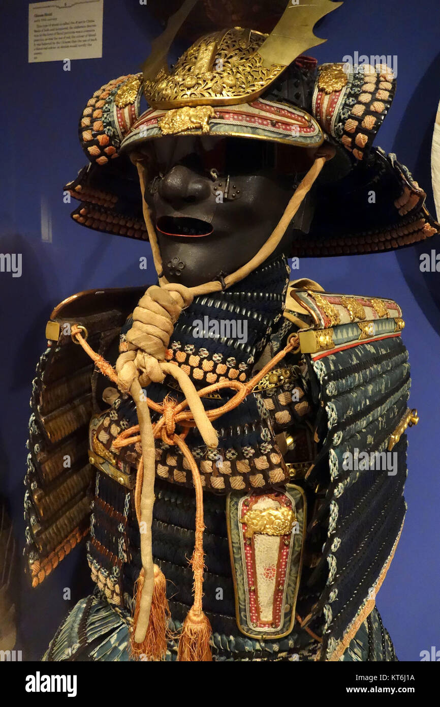 This 19th-century Do-Maru style armor from Japan, displayed at the ...