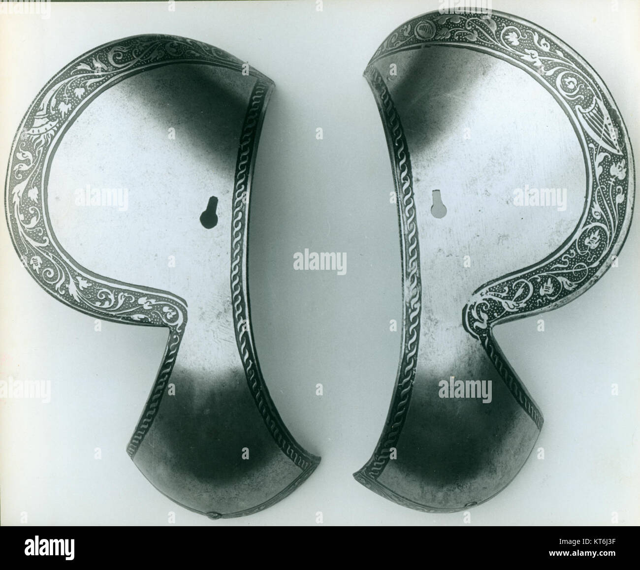 This suit of armor, worn by Emperor Ferdinand I, reflects Renaissance ...