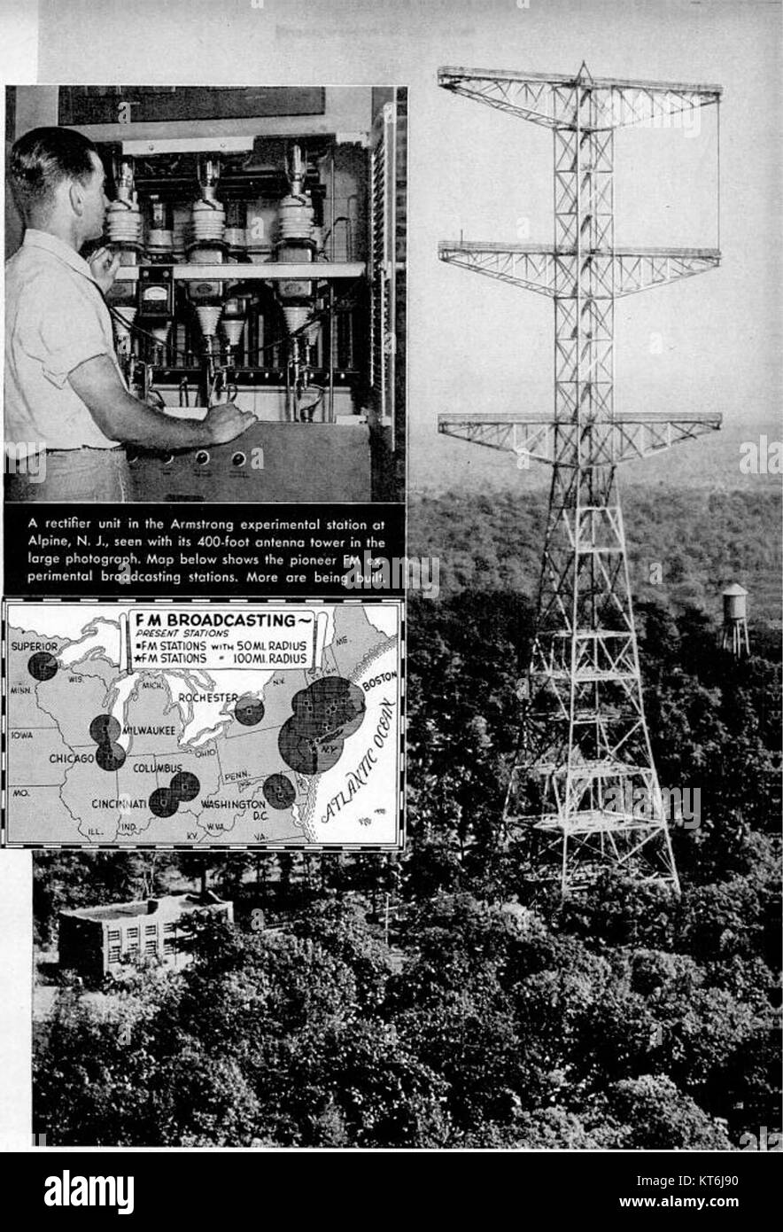 Armstrong FM radio station W2XMN, located in Alpine, New Jersey, was an ...