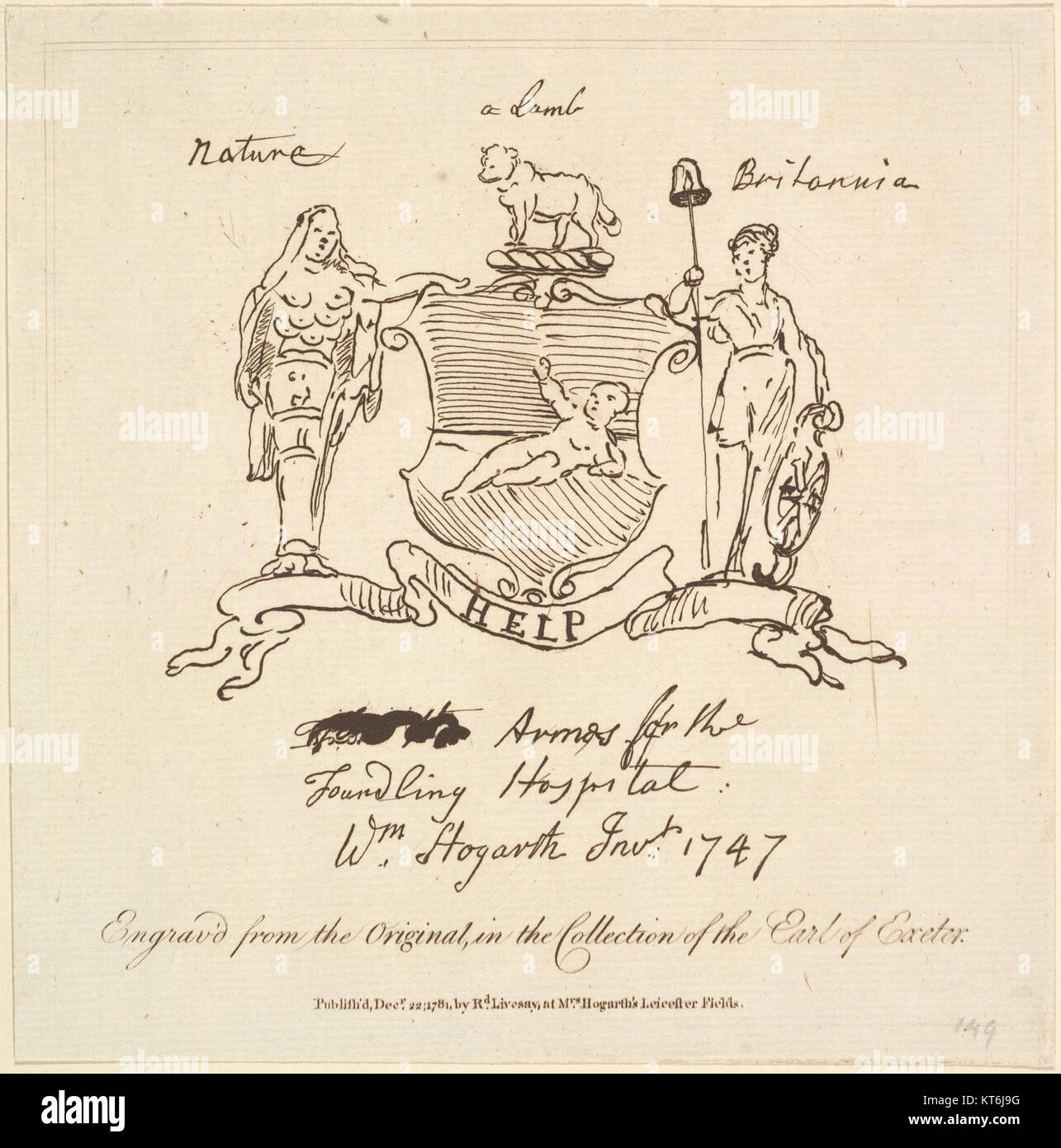 The foundling hospital arms hi-res stock photography and images - Alamy