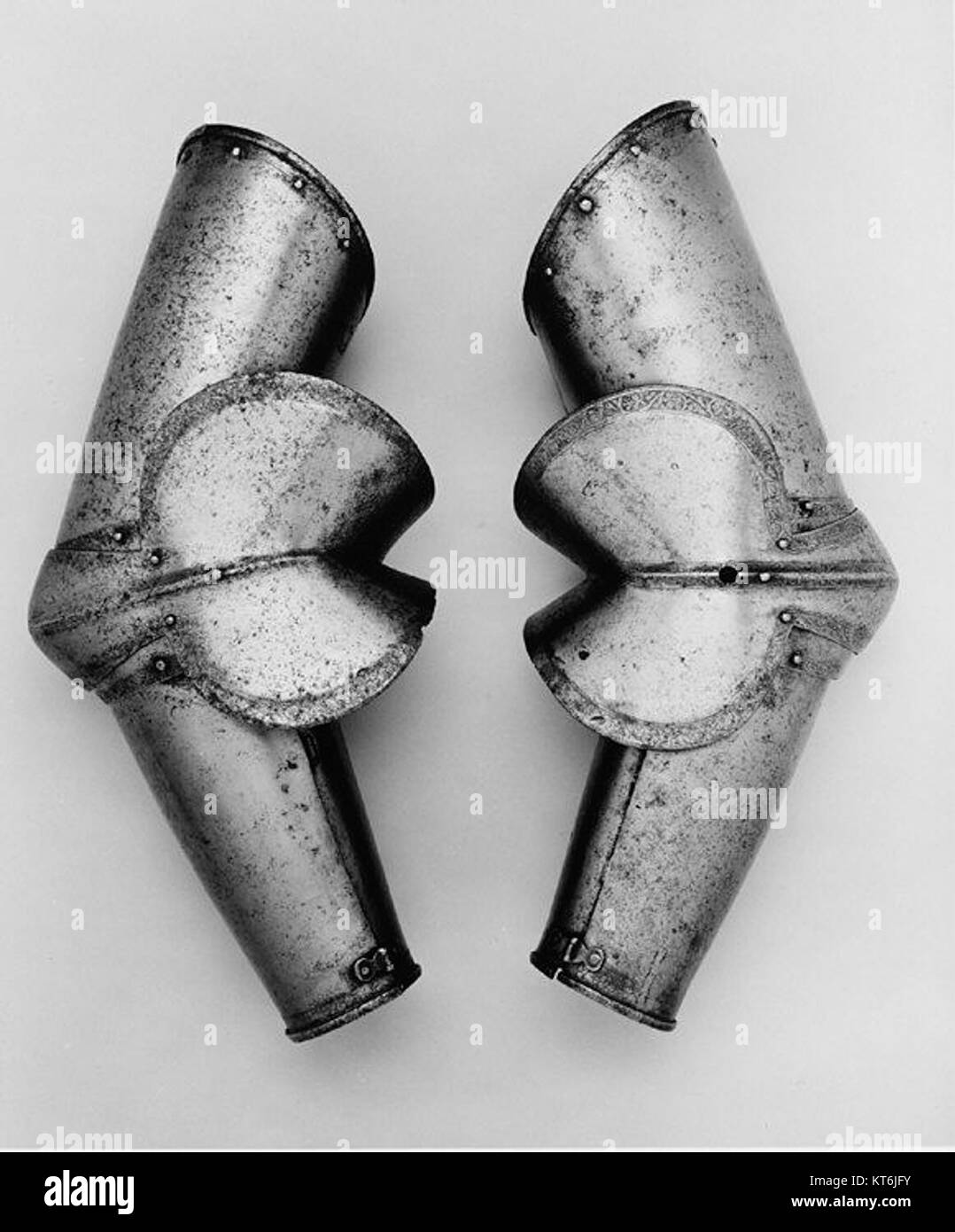 The image shows historical armor and defensive equipment from the ...