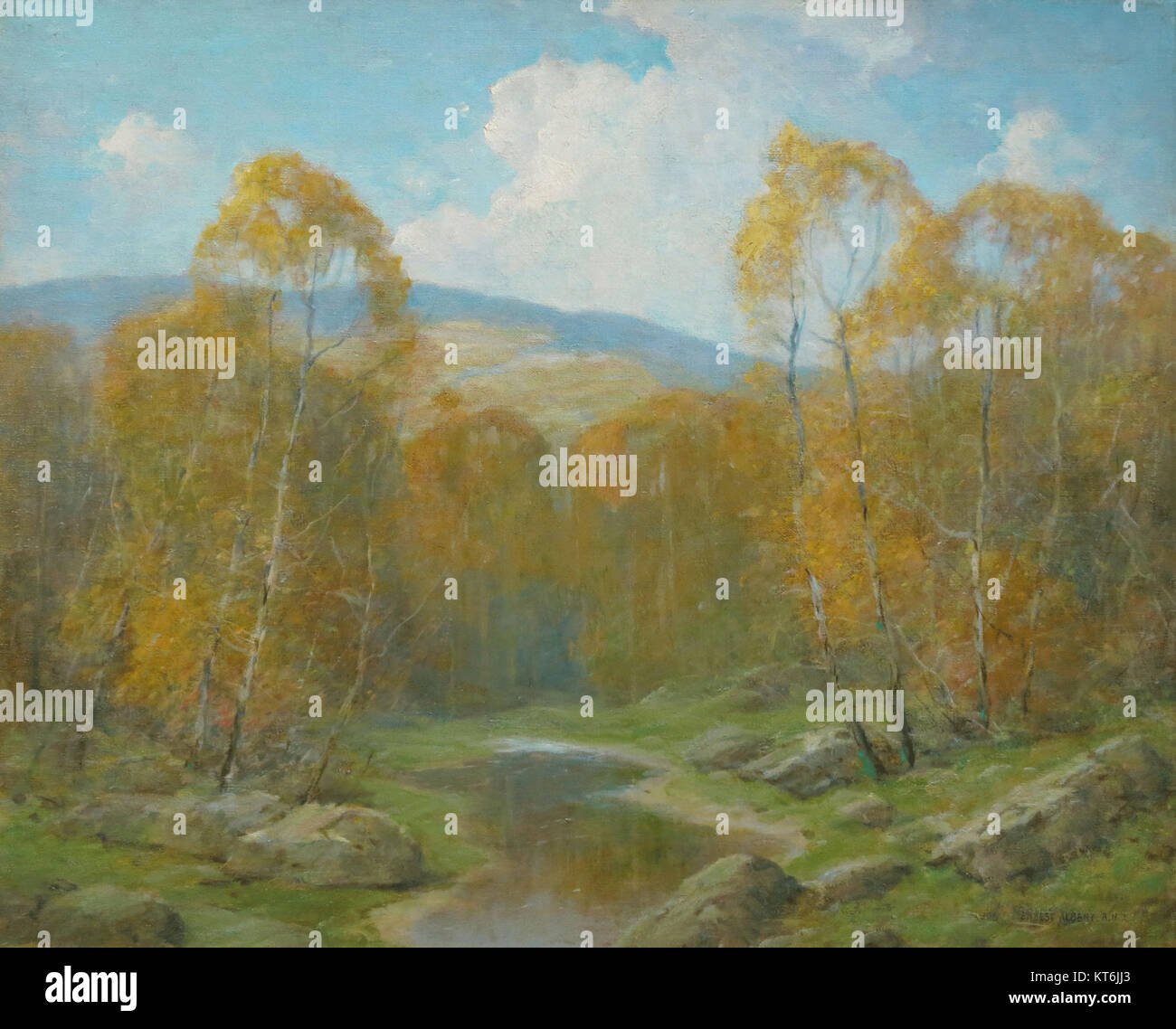 Autumn Afternoon by Ernest Albert is a landscape painting that captures ...