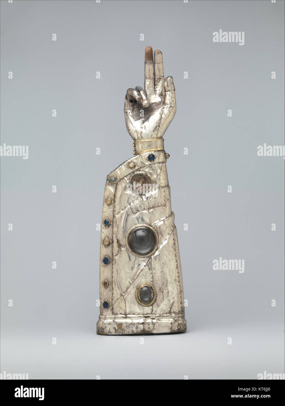 This Arm Reliquary, cataloged as MET DP240172, is part of the ...
